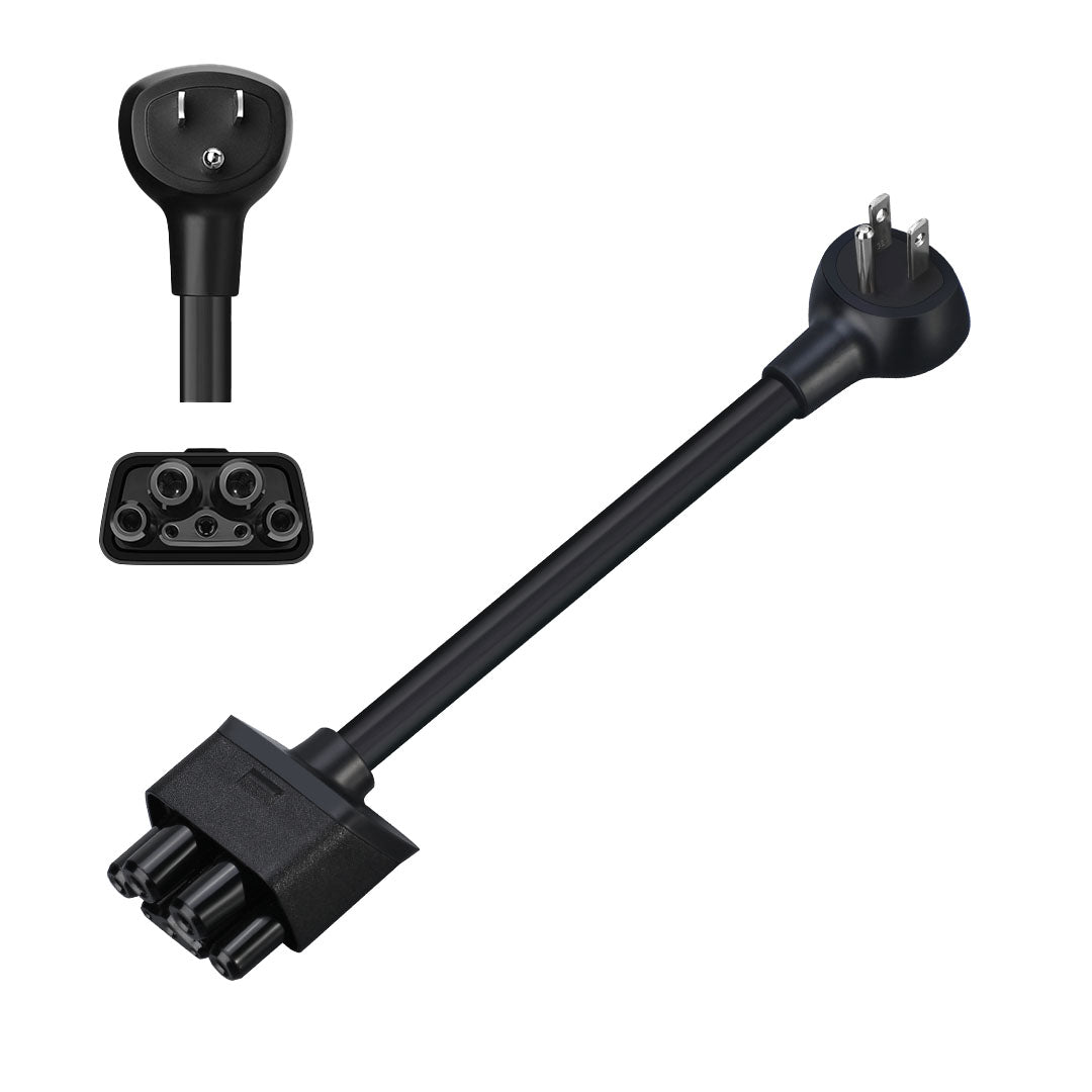 NEMA 5-15 Adapter Compatible with Tesla Gen 2 and Gen 3 Mobile Charger